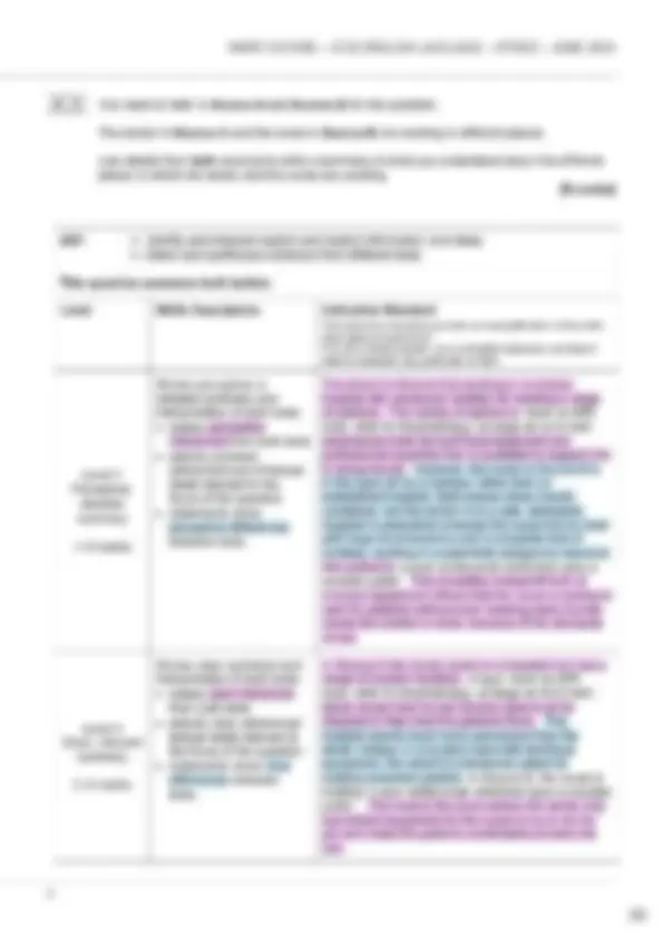 Actual 2024 AQA GCSE ENGLISH LANGUAGE 8700/2 Paper 2 Question Paper ...