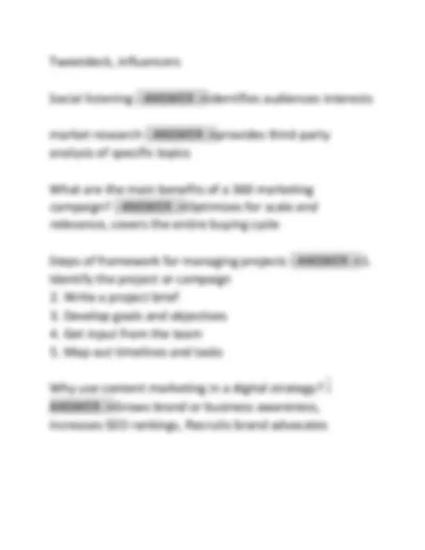 DMI PRO EXAM THIRD VERSION WITH COMPLETE ANSWERS | Exams Marketing ...