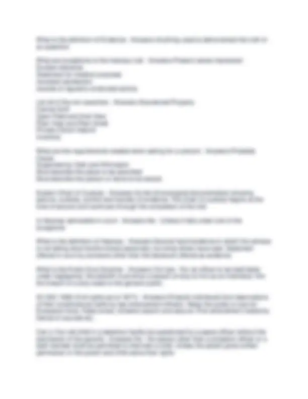 LEO Entrance Exam Study Guide Latest Update 2025. | Exams Nursing | Docsity