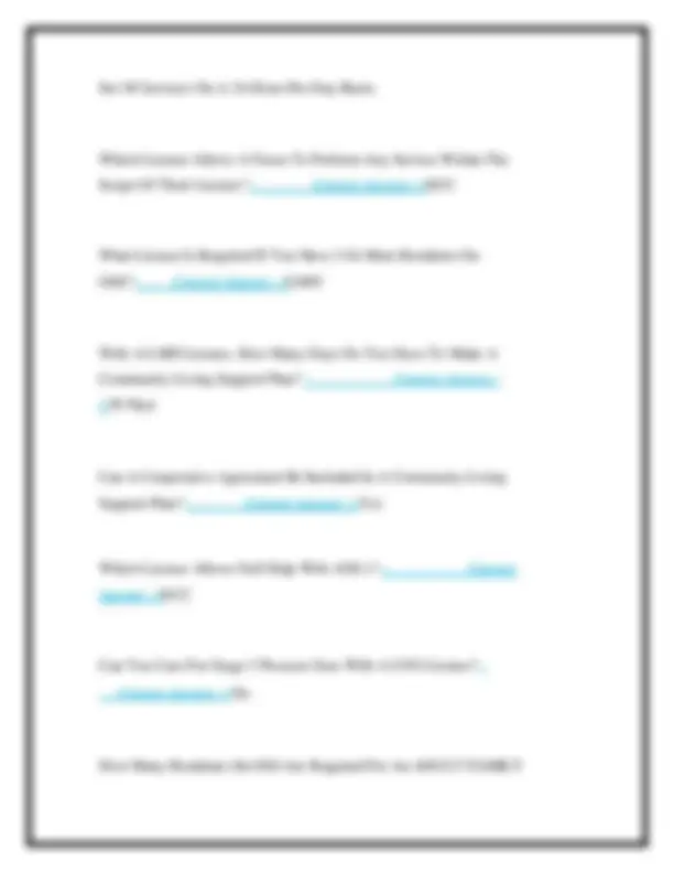 ALF Core Training Test Florida 2025 – Full Exam Questions and Correct ...