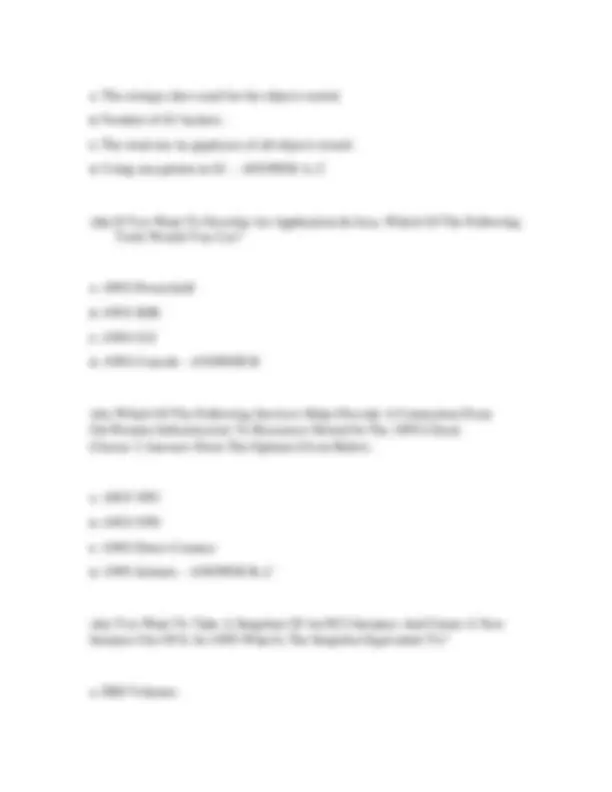 AWS Cloud Practitioner Exam 2025 – Complete Questions and Verified ...