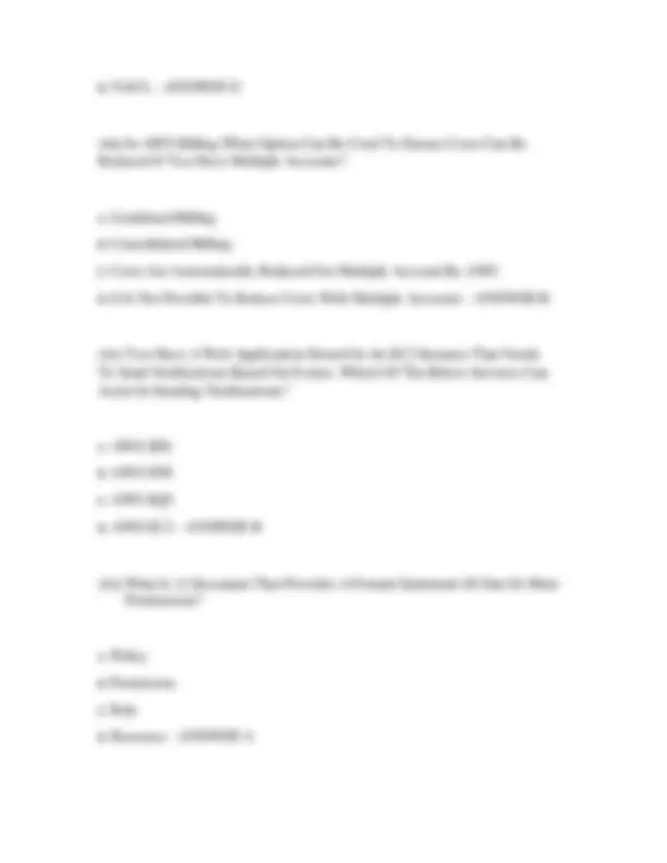 AWS Cloud Practitioner Exam 2025 – Complete Questions and Verified ...