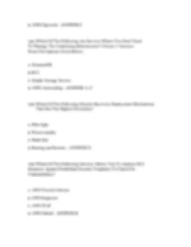 AWS Cloud Practitioner Exam 2025 – Complete Questions and Verified ...