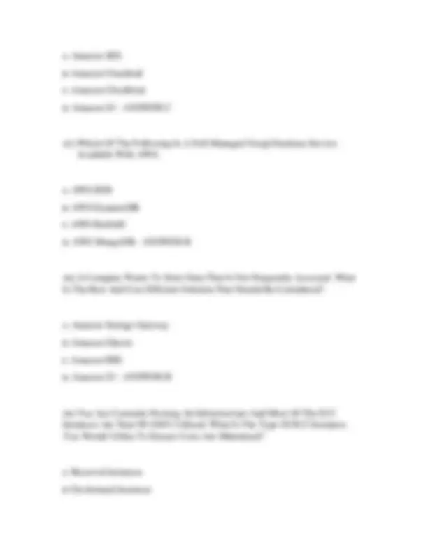 AWS Cloud Practitioner Exam 2025 – Complete Questions and Verified ...