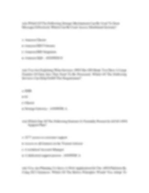 AWS Cloud Practitioner Exam 2025 – Complete Questions and Verified ...