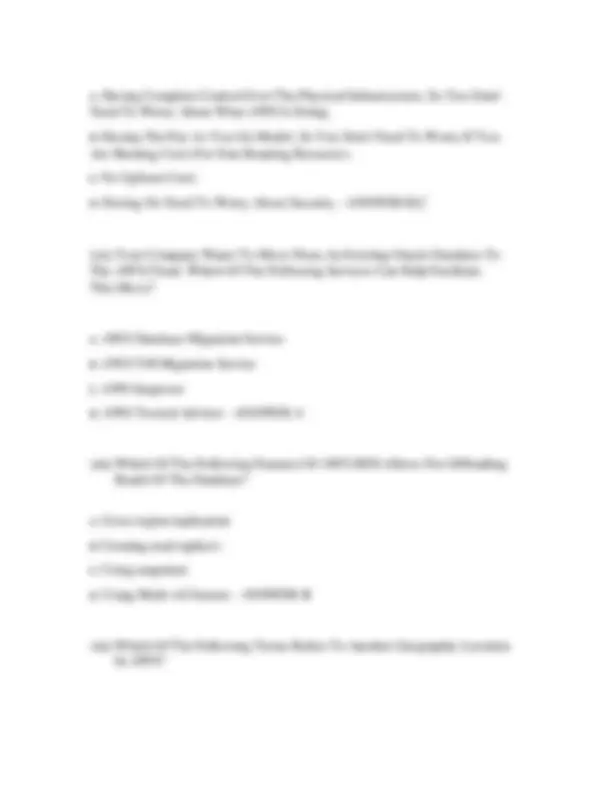 AWS Cloud Practitioner Exam 2025 – Complete Questions and Verified ...