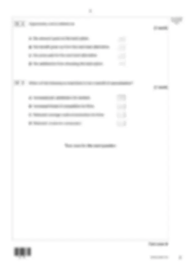 Actual 2024 AQA GCSE ECONOMICS 8136/1 Paper 1 Merged Question Paper ...
