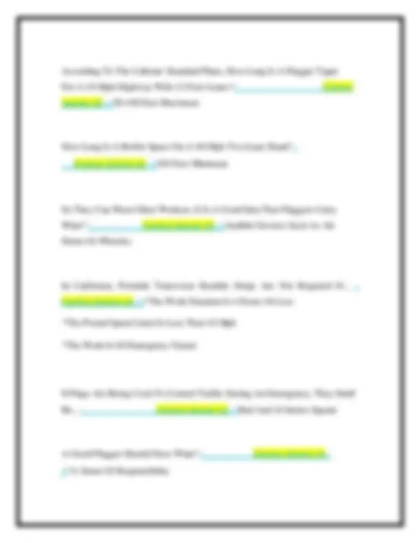 California Flagger Certification – Exam Questions and Correct Answers ...