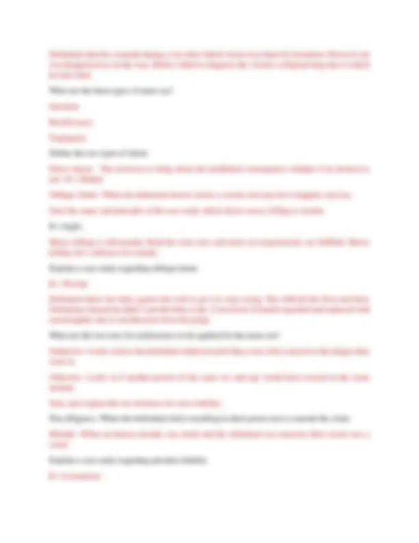 A-Level Law Exam Questions and Answers: Criminal Law Concepts | Exams ...