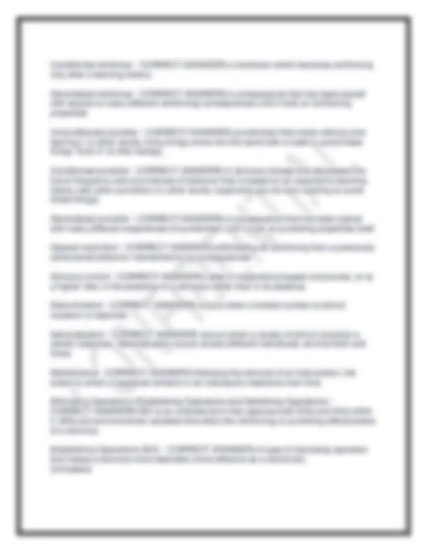 BCBA 5th edition task list | Exams Nursing | Docsity