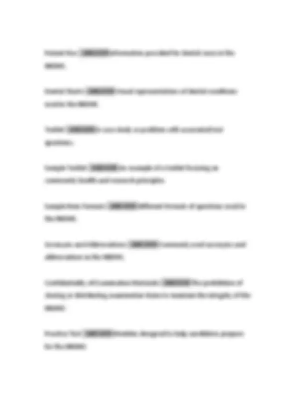 NBDHE 2025: Comprehensive Candidate Examination Guide | Exams Dental ...