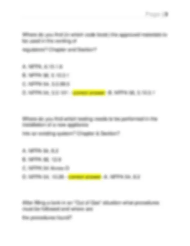 LP GAS MASTER QUALIFIER: GAS INSTALLATION & SERVICE EXAM 2025 | Exams ...