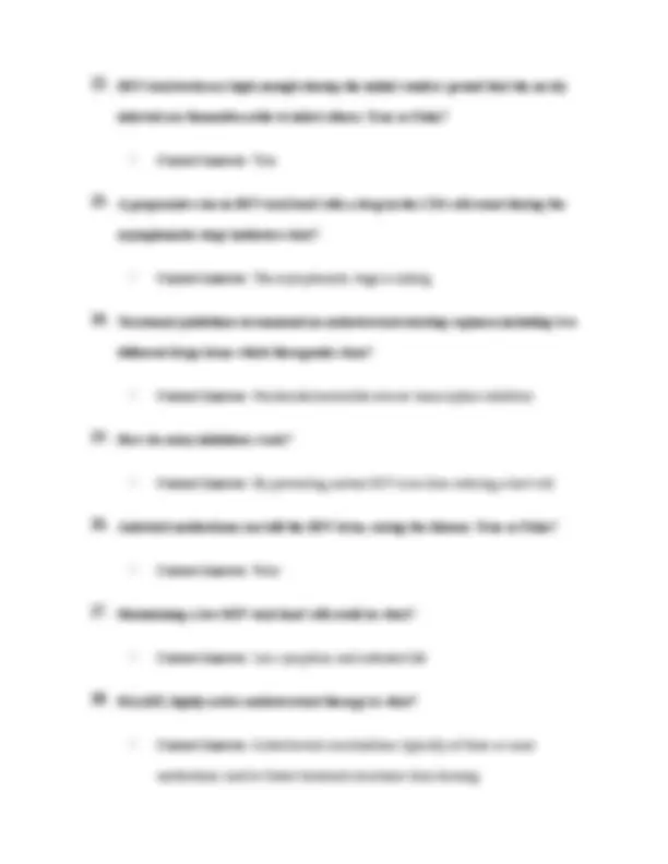 CEUFast NURSING CE TEST RESULTS: AIDS/HIV One Hour, Current Evidence ...