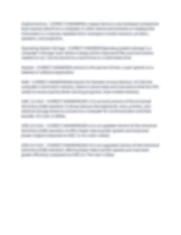 2025 GMETRIX IC3 GS6 LEVEL 1 DOMAIN 1 EXAM WITH CORRECT ANSWERS | Exams ...