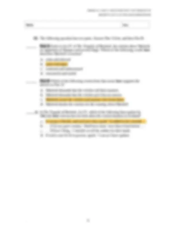 Macbeth Act IV: Selection Test for Grade 12 | Exams Nursing | Docsity