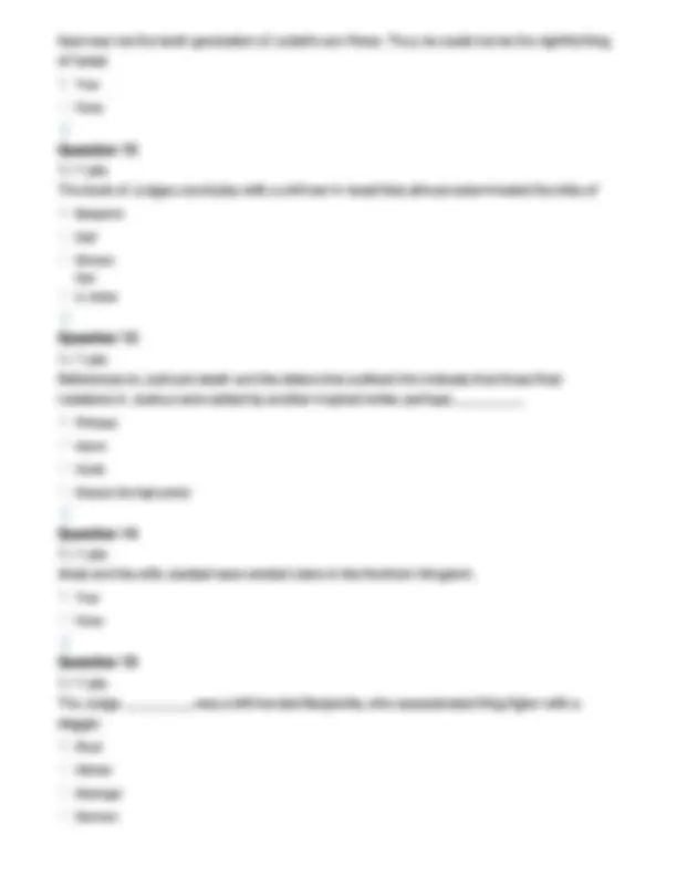 Old Testament History Quiz: Key Figures and Events | Quizzes Religion ...