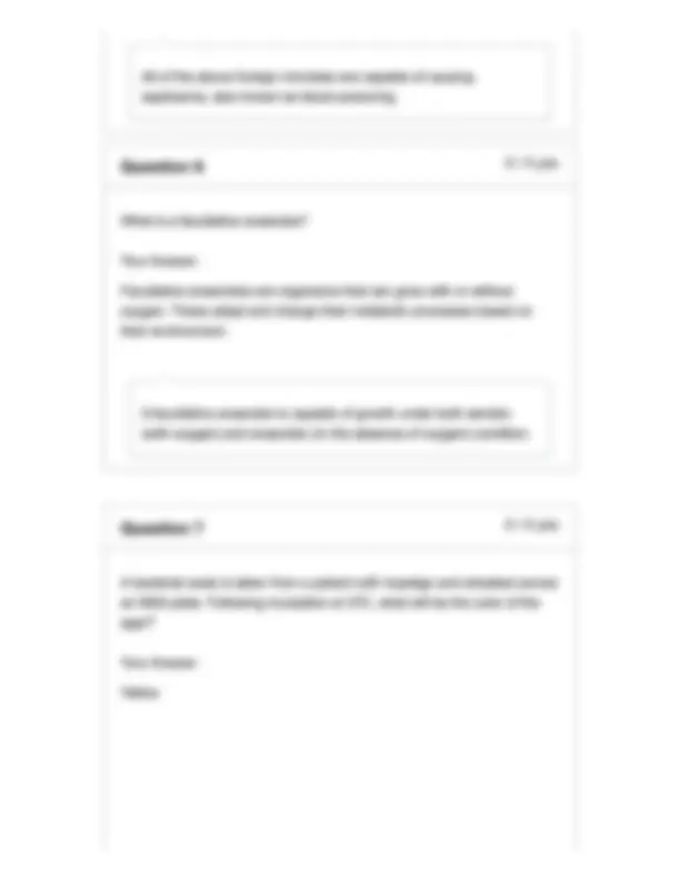 Microbiology BIOD 171 Module 5 Exam| Actual Questions and Answers ...