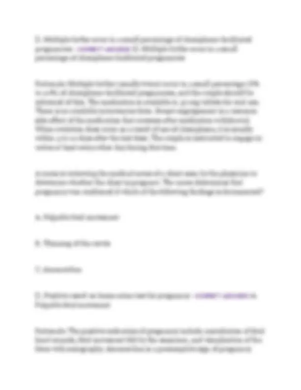 MODULE 1 DEVELOPMENTAL STAGES AND TRANSITION EXAM WITH DETAILED ANSWERS ...