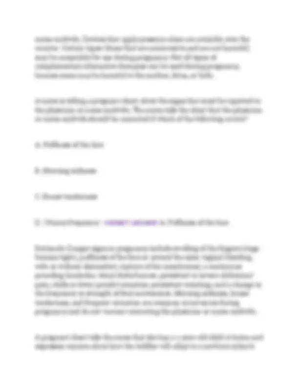 MODULE 1 DEVELOPMENTAL STAGES AND TRANSITION EXAM WITH DETAILED ANSWERS ...