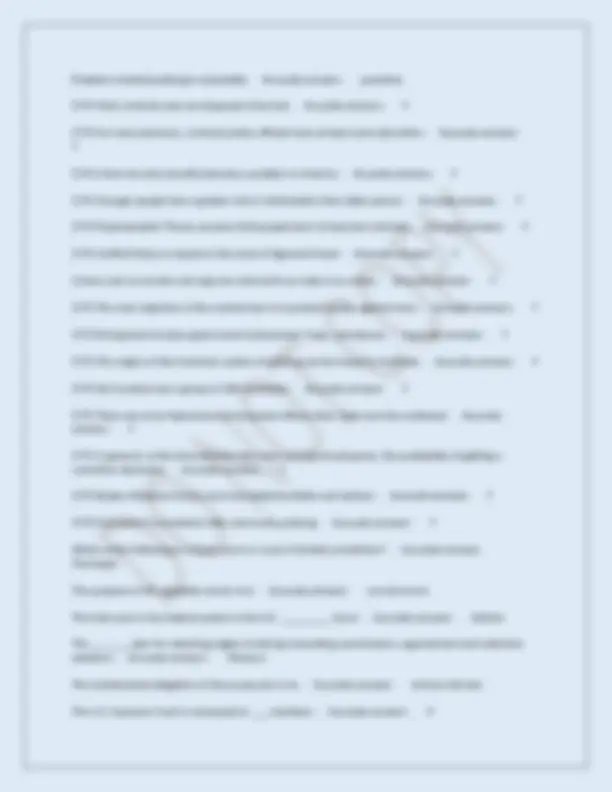 Criminal Justice – Final Exam Review Questions with 100% Accurate ...