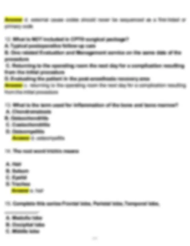 AAPC CPC EXAM Latest 2025 Actual Questions & Verified Answers (2025 / ...