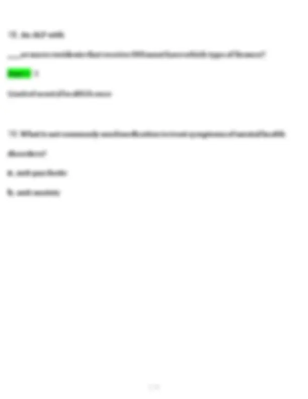 FLORIDA ALF CORE TRAINING EXAM STUDY GUIDE Expected 300+ Questions and ...