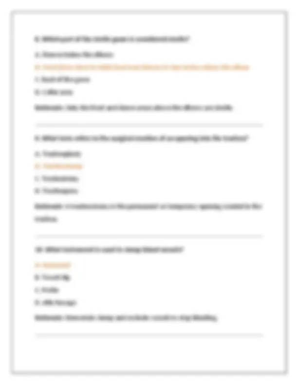 CERTIFIED SURGICAL TECHNOLOGIST (CST) PRACTICE EXAM 2 QUESTIONS AND ...