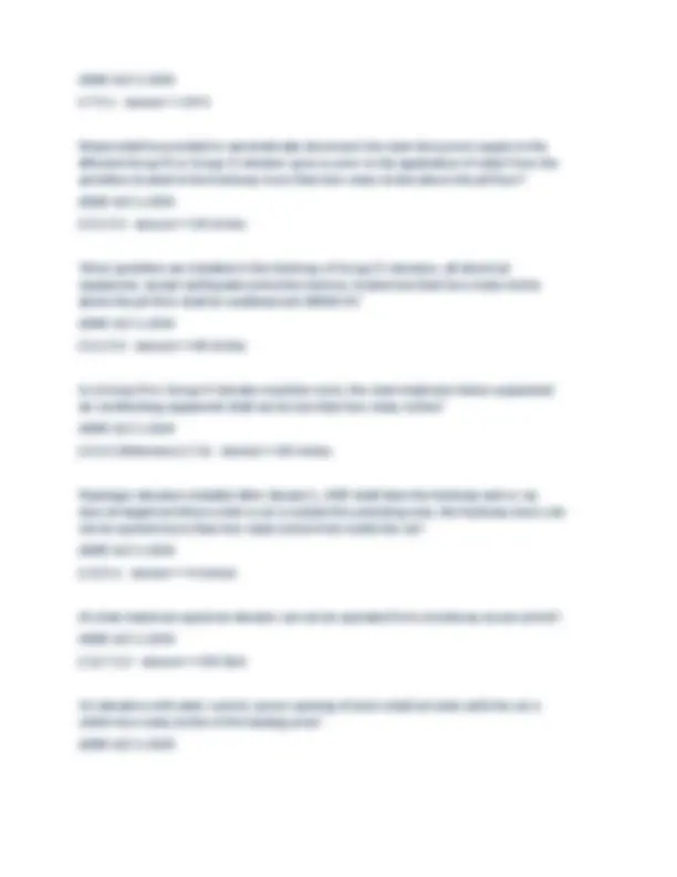 Elevator Mechanic Exam 2025–2026 Complete ASME A17.1 & Title 8 ...