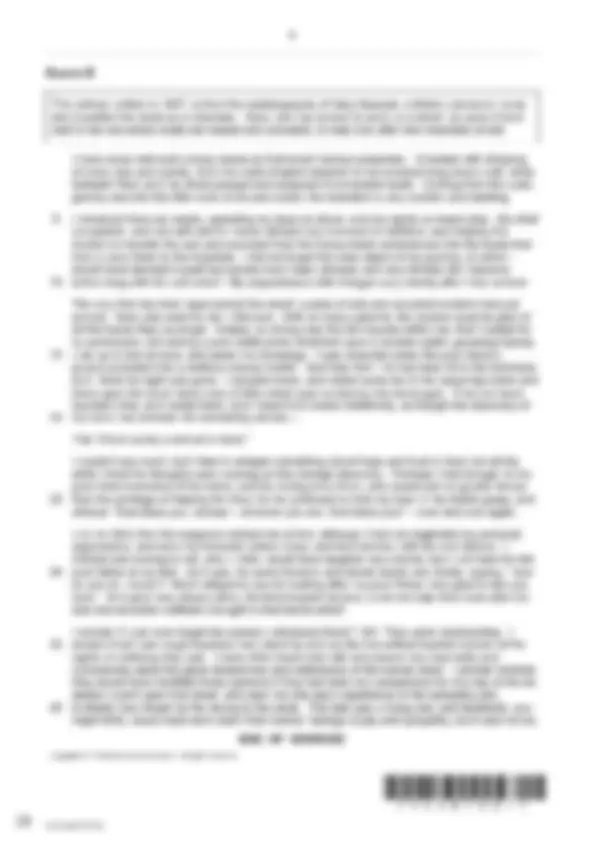 Actual 2024 AQA GCSE ENGLISH LANGUAGE 8700/1 Paper 1 Question Paper ...