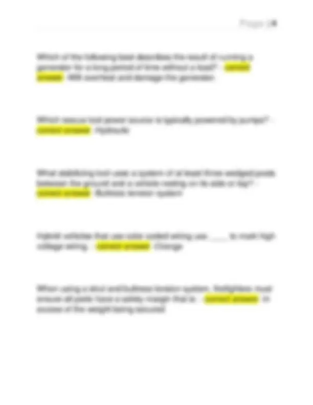 FIREFIGHTER 1 & 2 STATE TEST EXAM 2025/2026 REAL VERIFIED QUESTIONS ...
