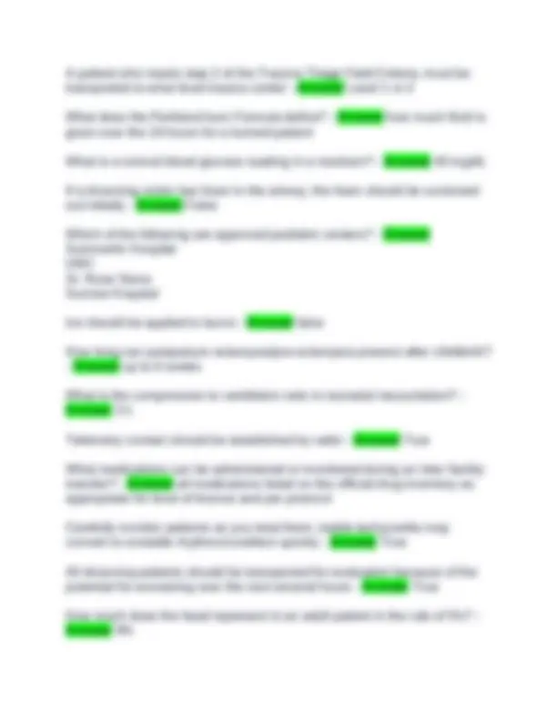 SNHD EMT Protocols Q&A: 2025 Update for Emergency Medical Technicians ...