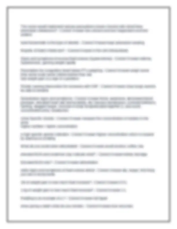 FSCJ 1023C Exam 3 Module 5 Questions and Answers | Exams Nursing | Docsity