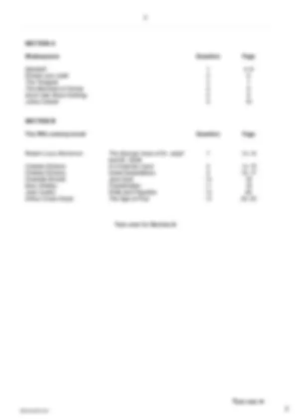 Actual 2025 AQA GCSE ENGLISH LITERATURE 8702/1 Paper 1 Merged Question ...