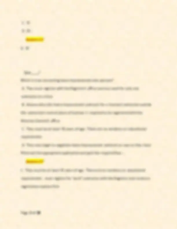 CSLB Contractor's Law practice test Part 2 / Newest Actual Exam ...