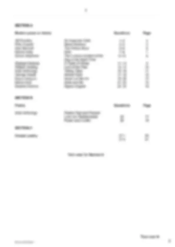 Actual 2025 AQA GCSE ENGLISH LITERATURE 8702/2R Paper 2 Merged Question ...