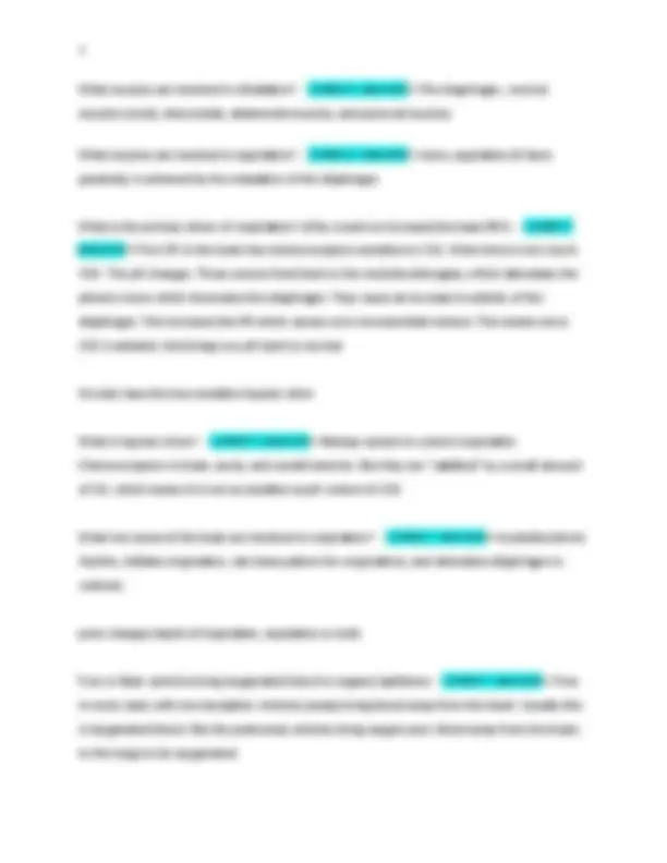 EMT Airway Management Exam Prep: Q&A Review | Exams Nursing | Docsity