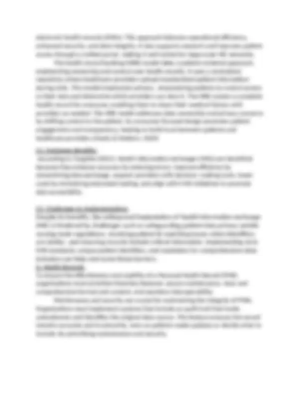 C802 Foundations in Healthcare Information Management Task 1 2025 ...