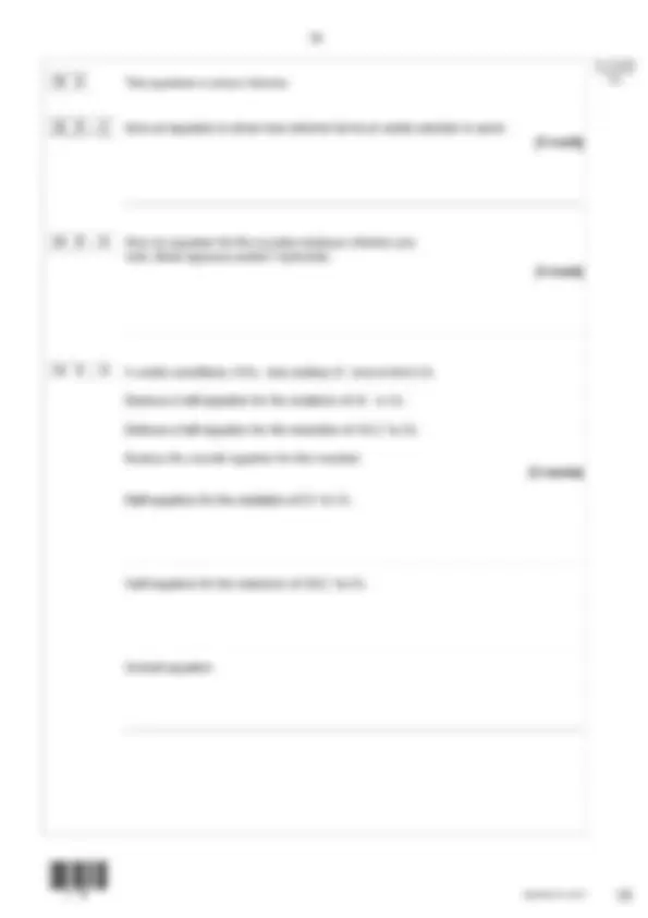 Actual 2025 AQA A-LEVEL CHEMISTRY 7405/1 Paper 1 Merged Question Paper + Mark Scheme + In ...