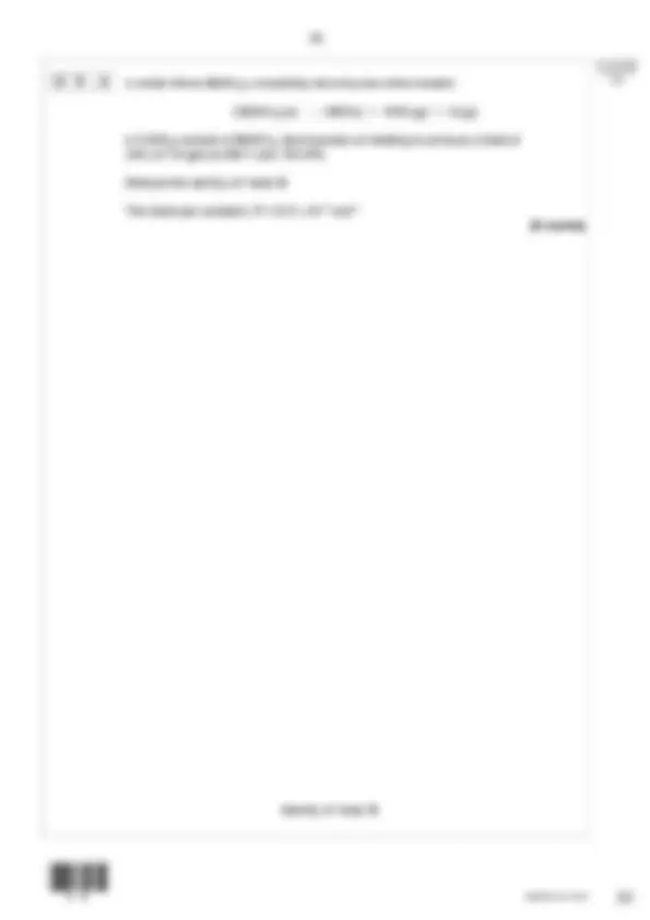 Actual 2025 AQA A-LEVEL CHEMISTRY 7405/1 Paper 1 Merged Question Paper + Mark Scheme + In ...