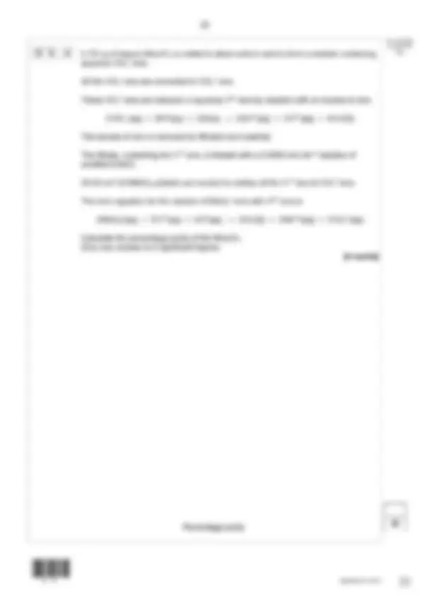 Actual 2025 AQA A-LEVEL CHEMISTRY 7405/1 Paper 1 Merged Question Paper + Mark Scheme + In ...