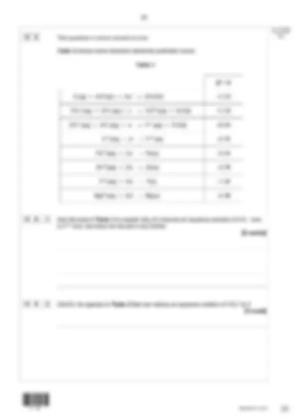 Actual 2025 AQA A-LEVEL CHEMISTRY 7405/1 Paper 1 Merged Question Paper + Mark Scheme + In ...