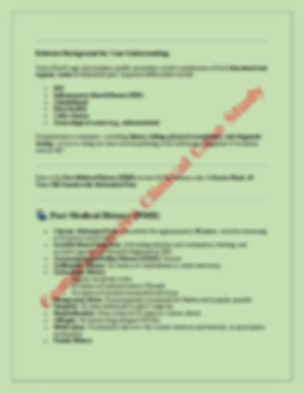 Comprehensive Clinical Case Study: 45-Year-Old Female with Chronic ...