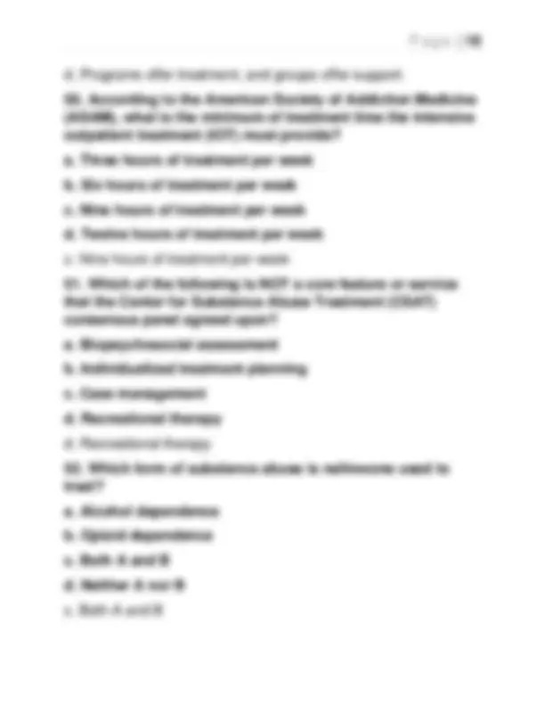 CADC Practice Exam: Substance Abuse Counseling - 2025/2026 Verified ...