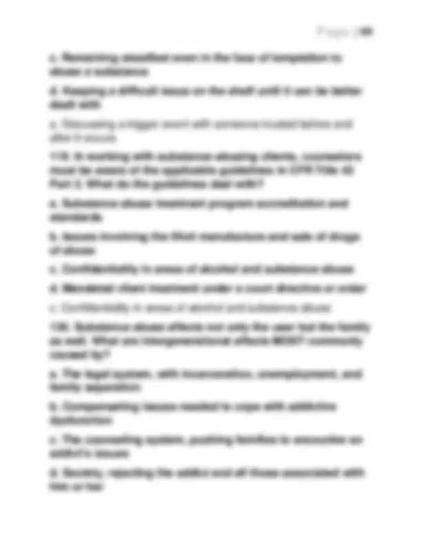 CADC Practice Exam: Substance Abuse Counseling - 2025/2026 Verified ...