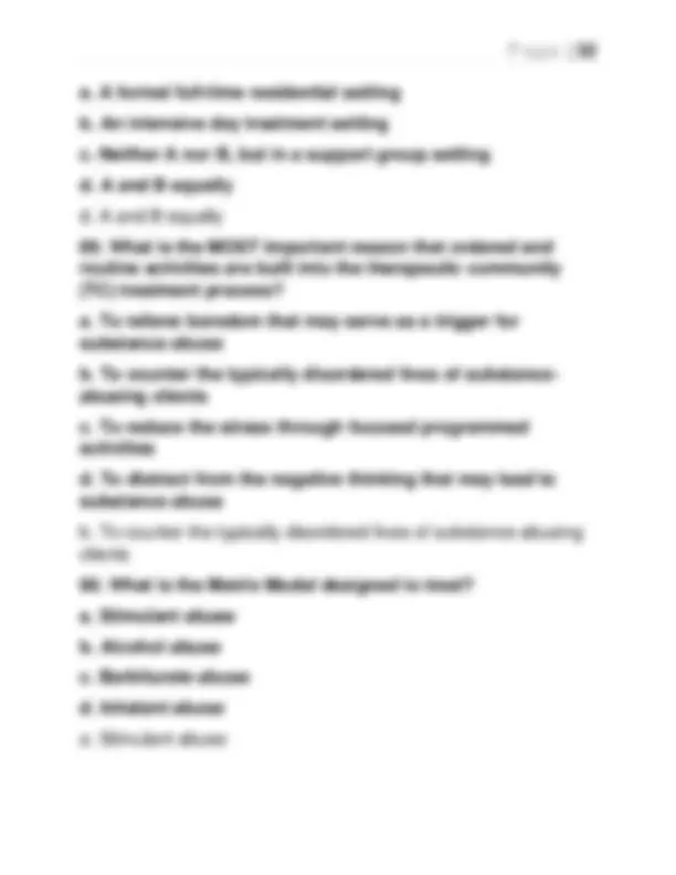 CADC Practice Exam: Substance Abuse Counseling - 2025/2026 Verified ...