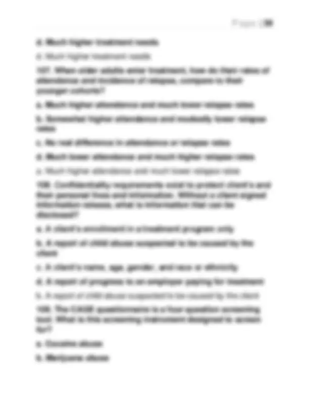 CADC Practice Exam: Substance Abuse Counseling - 2025/2026 Verified ...