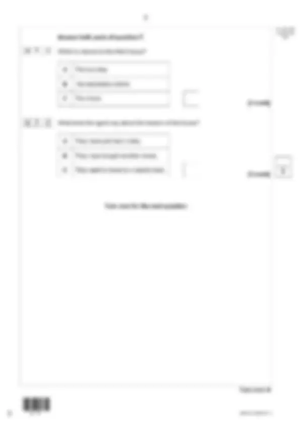 Actual 2025 AQA GCSE FRENCH 8658/LH Paper 1 Merged Question Paper ...