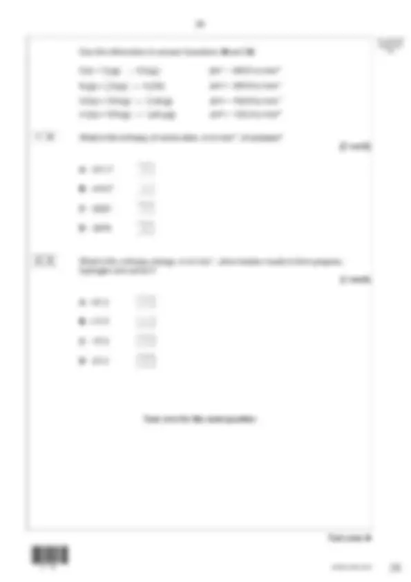 Actual 2025 AQA AS CHEMISTRY 7404/2 Paper 2 Merged Question Paper ...