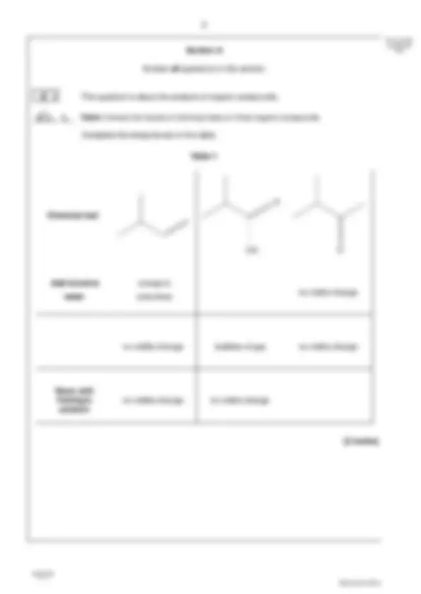 2024 AQA AS MAY CHEMISTRY Paper 2 Organic and Physical Chemistry ...
