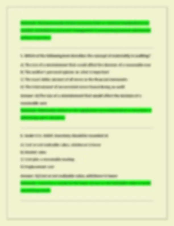 CPA Practice Exam 2025: Questions, Answers & Rationales | Exams ...